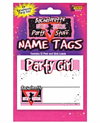Bachelorette Name Tags